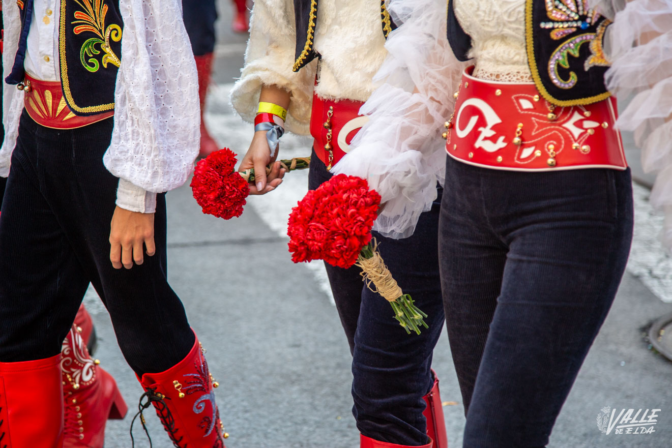 Flores para San Antón en Elda - Valle de Elda