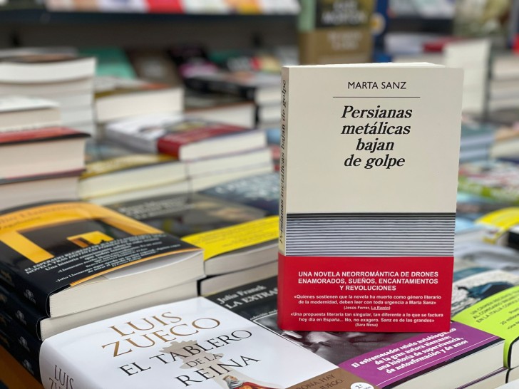 "Persianas metálicas bajan de golpe" de Marta Sanz - Valle de Elda