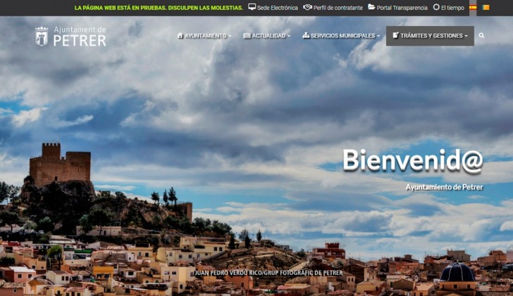 Petrer estrena página web - Valle de Elda