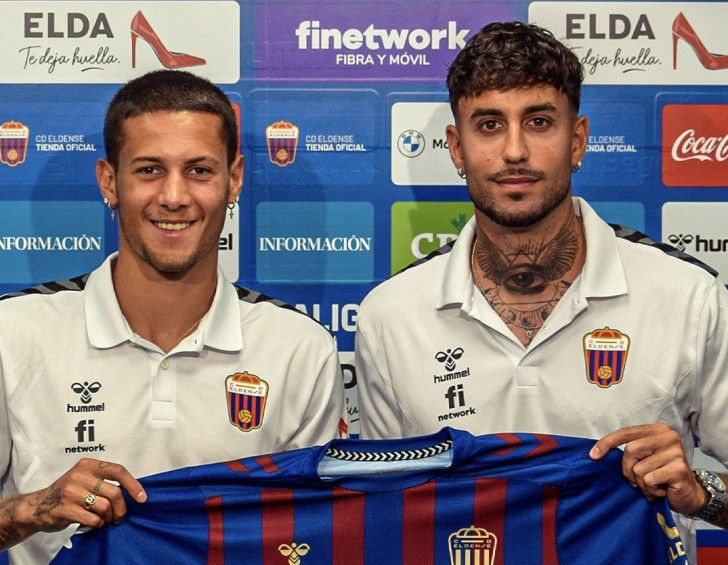 Alan Godoy y Víctor Camarasa, presentados como jugadores azulgranas ...