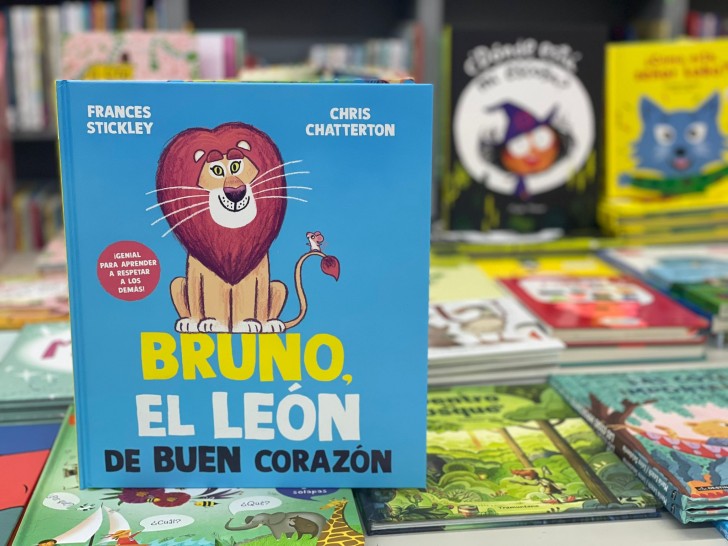 "Bruno el león de buen corazón" de Frances Stickley con ilustraciones ...