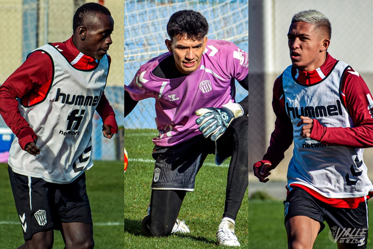 Luiyi Castro, Kevin Armesto y Josman Pulgarín llegan desde Colombia al ...